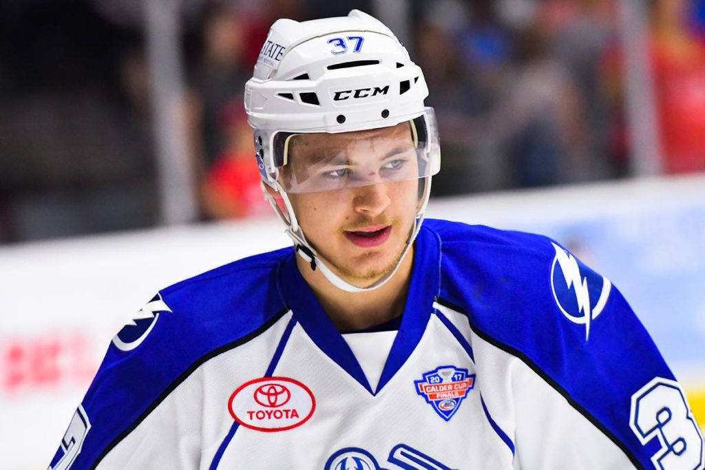 Gourde rewarded with two-year deal from Lightning | TheAHL.com | The ...