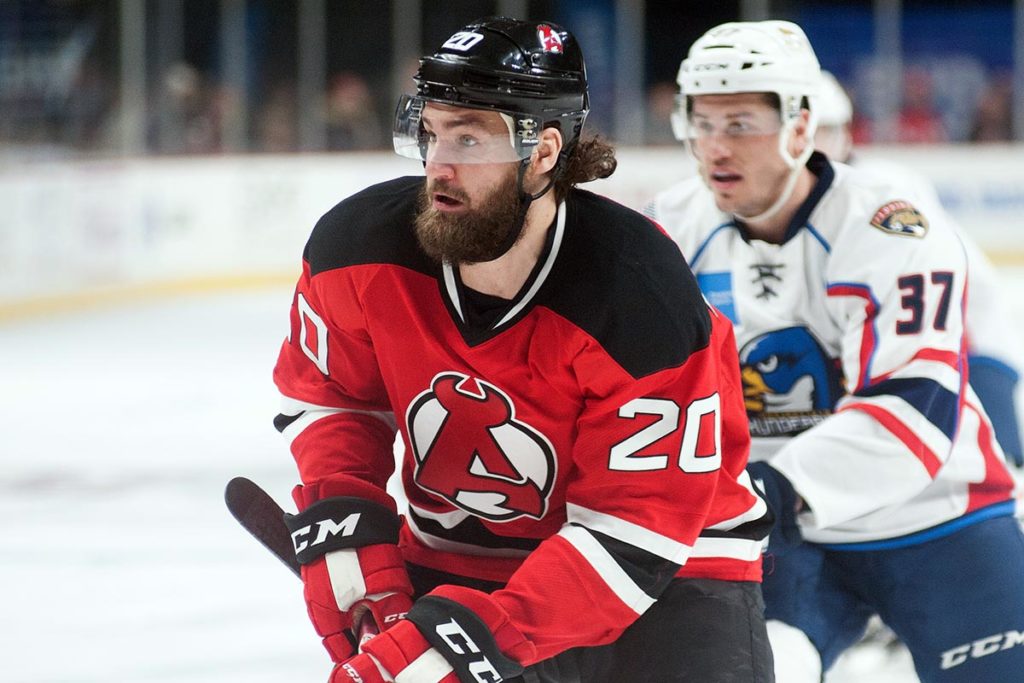 Flames sign Gazdic for 2017-18 | TheAHL.com | The American Hockey League