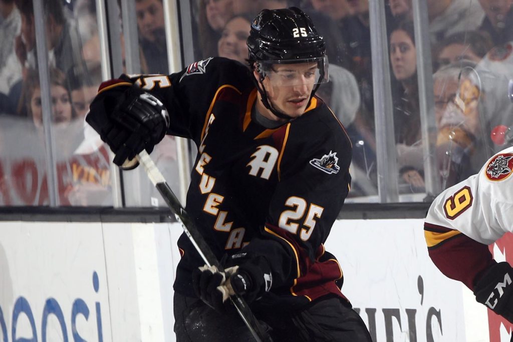 Jets acquire Broadhurst from Columbus | TheAHL.com | The American ...