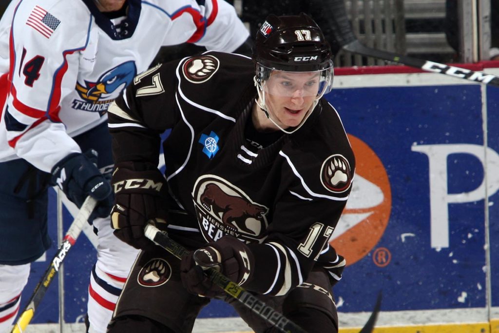 Capitals re-sign Sgarbossa to two-year deal | TheAHL.com | The American ...