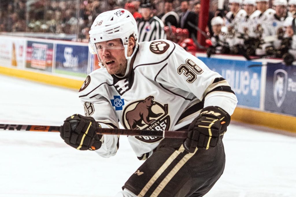 Capitals re-sign Sprong for two years | TheAHL.com | The American ...