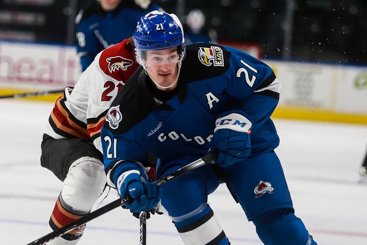 Megna re-signs with Colorado | TheAHL.com | The American Hockey League