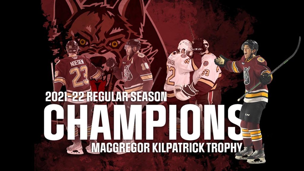 Wolves lock up Kilpatrick Trophy as regular-season champions | TheAHL ...