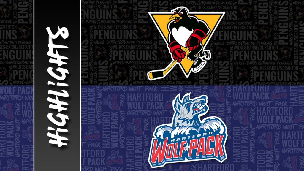 Penguins vs. Wolf Pack | Oct. 22, 2022 | TheAHL.com | The American ...