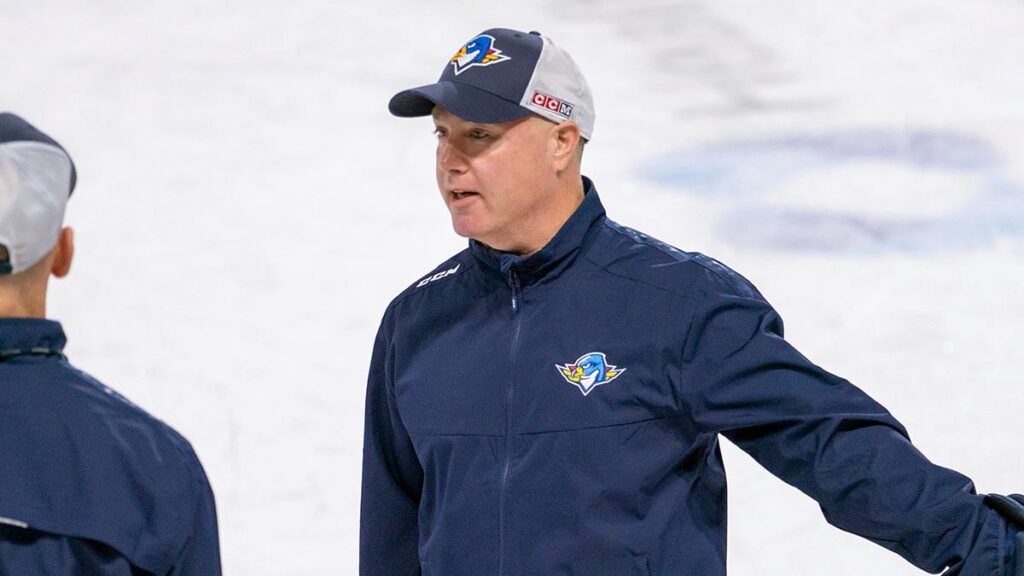 Stewart’s supportive style paving way for T-birds goalies | TheAHL.com ...
