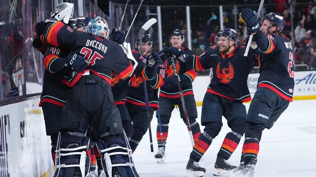 Firebirds outlast Wranglers in triple OT | TheAHL.com | The American ...