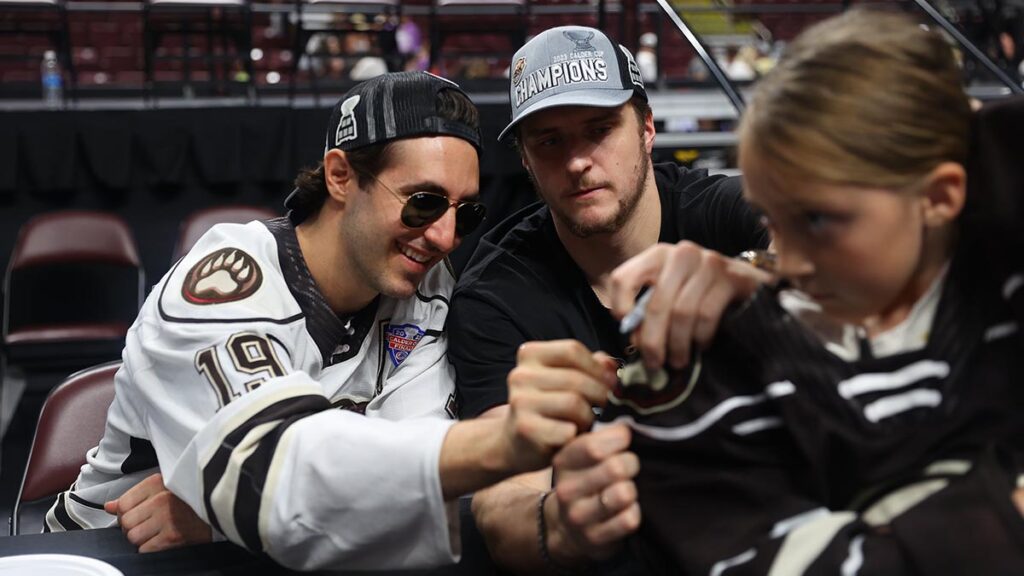 Bears, fans still roaring over Cup win | TheAHL.com | The American ...