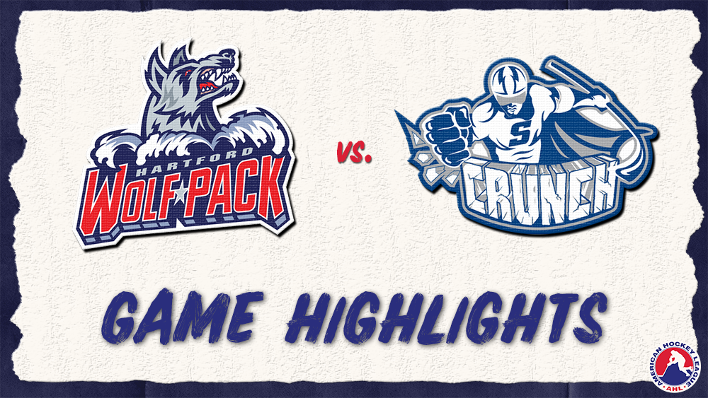 Wolf Pack vs. Crunch | Nov. 17, 2023 | TheAHL.com | The American Hockey ...