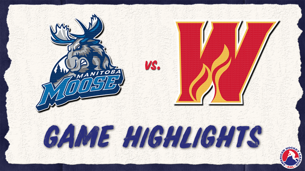 Moose vs. Wranglers | Dec. 10, 2023 | TheAHL.com | The American Hockey ...