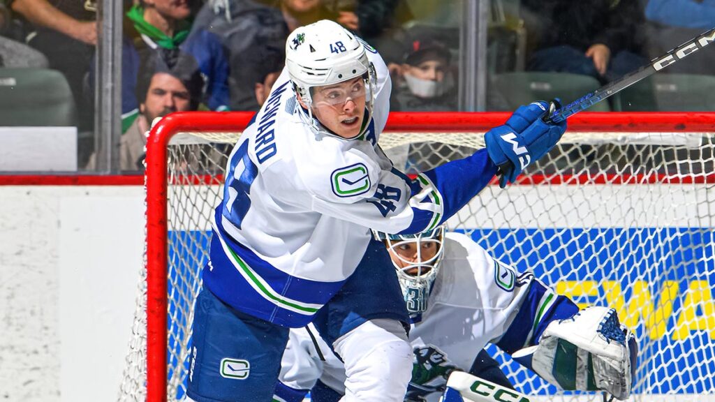 McWard makes memorable trip to Canuck Place | TheAHL.com | The American ...