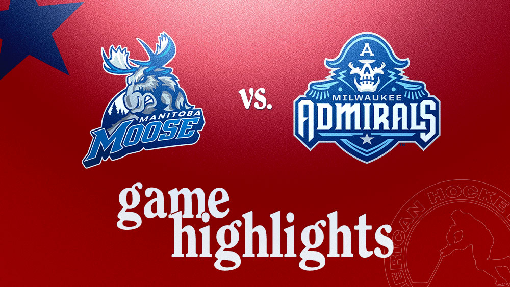 Moose vs. Admirals | Jan. 31, 2025 | TheAHL.com | The American Hockey ...