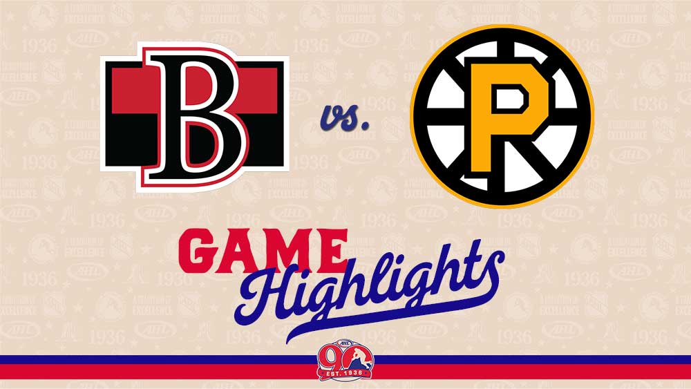 Senators vs. Bruins | Jan. 23, 2026 | TheAHL.com | The American Hockey ...