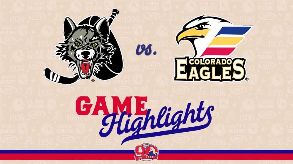 Wolves vs. Eagles | Feb. 7, 2026 | TheAHL.com | The American Hockey League