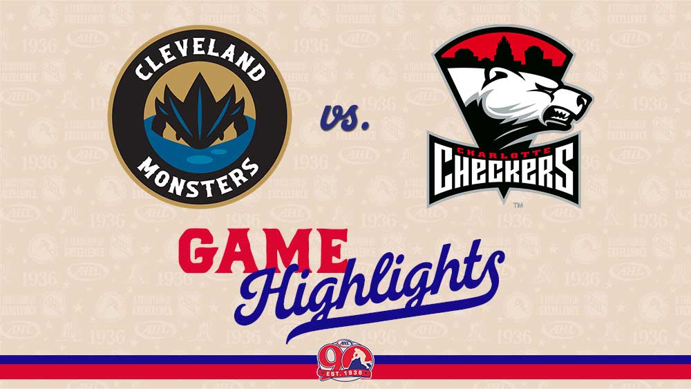 Monsters vs. Checkers | Dec. 10, 2025 | TheAHL.com | The American ...
